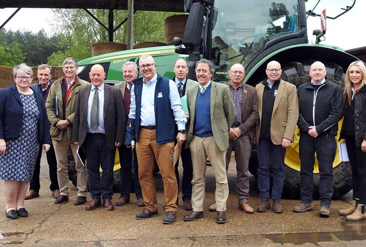 Norfolk farmers highlight water security worries with Defra minister