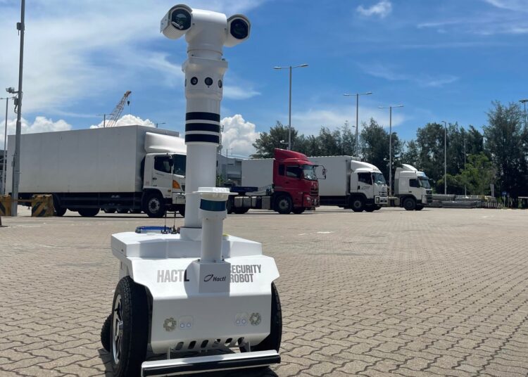 Robot sentries beef up security at Hactl air cargo terminal